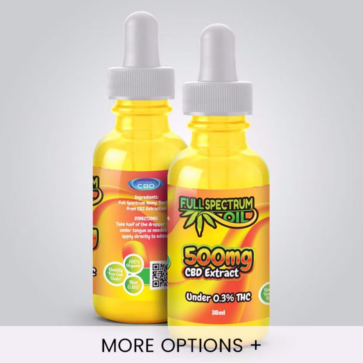 Full Spectrum CBD Oil | Buy CBD Oil Online | Experience CBD